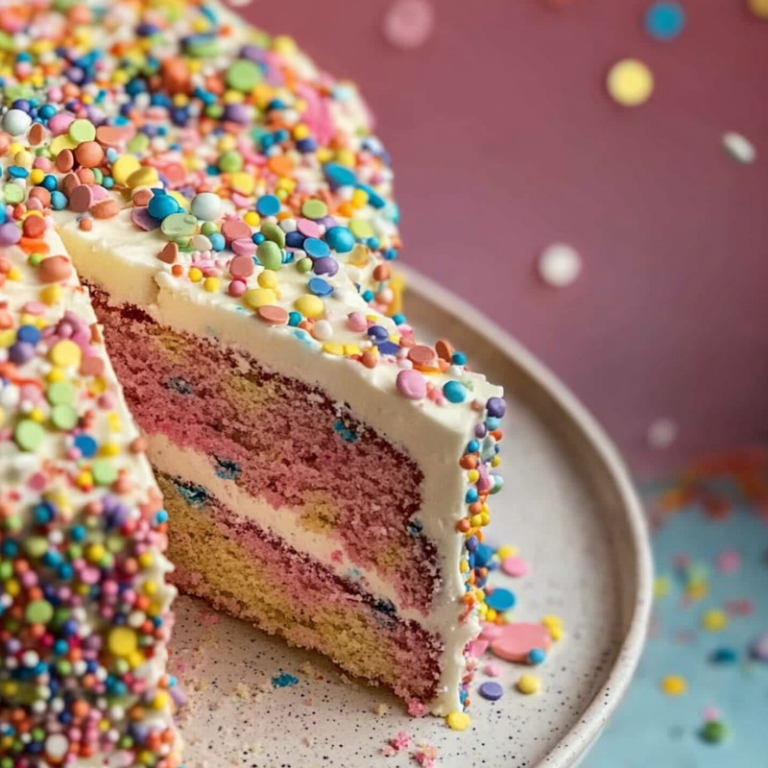 Confetti Cake Recipe - ReceptZeit