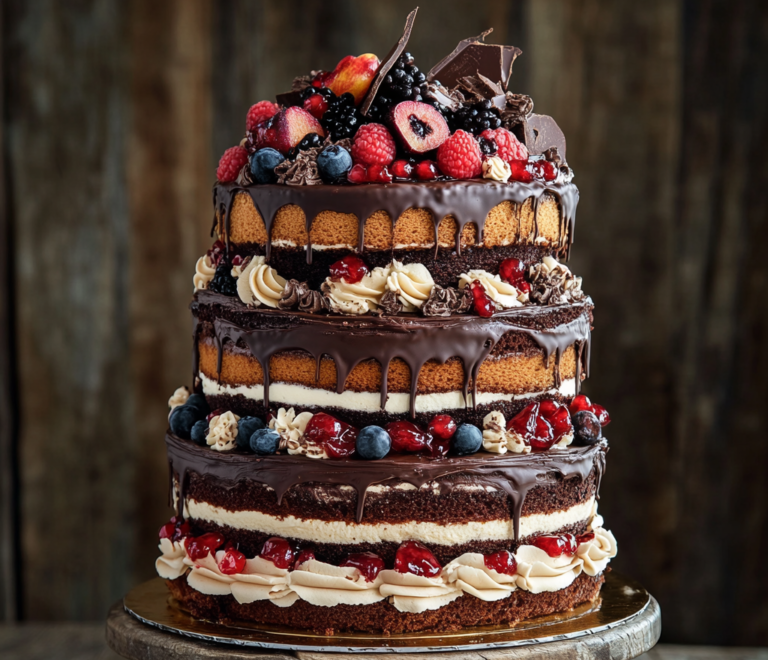 7-Layer Cake Recipe : A Decadent, Multi-Layered Delight - ReceptZeit