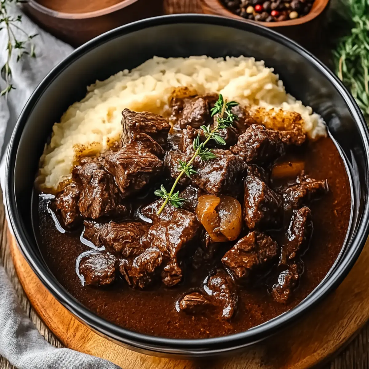 Savory Slow Cooker Beef Manhattan – Comfort Food Made Easy - ReceptZeit